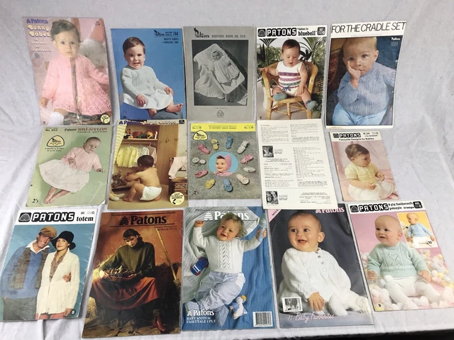 VINTAGE PATONS 1970S Books X 15 Lot $50.00 - PicClick AU