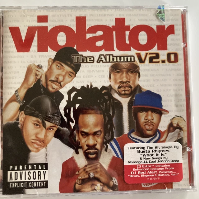 VIOLATOR THE ALBUM V2.0 : CD-2001-Busta Ryhmes, Ja Rule, Mobb Deep ...