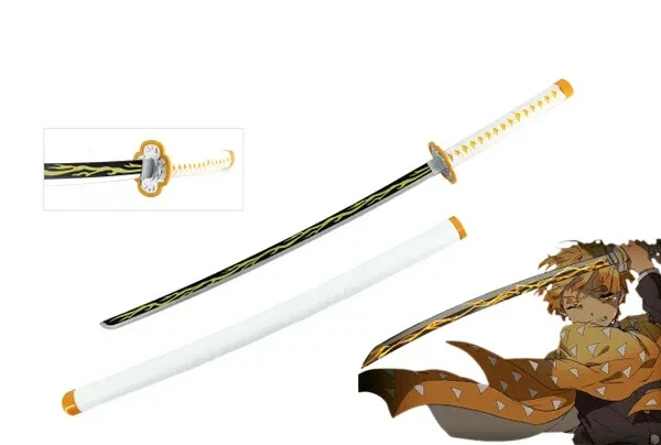 DEMON SLAYER - Zenitsu Agatsuma's Nichirin Katana (Zenitsu Sword ...