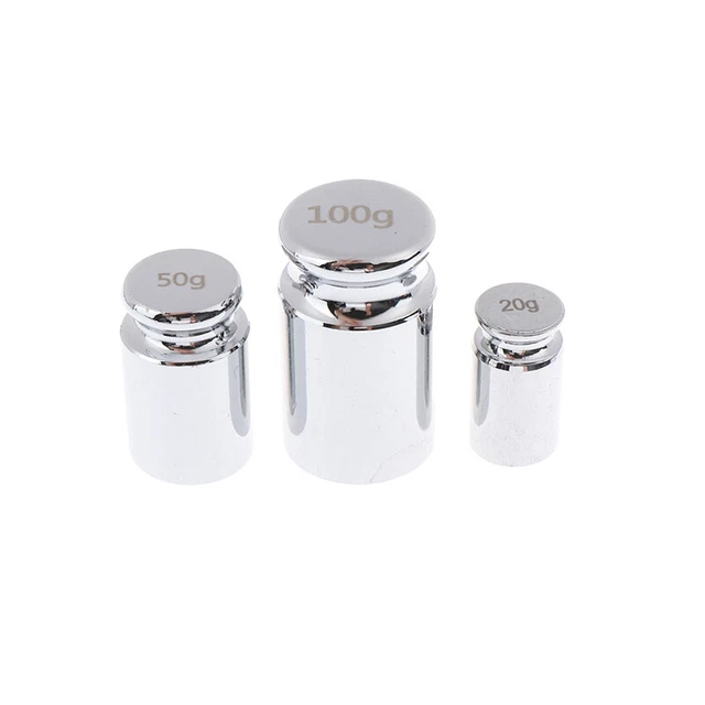2G/10G/20G/50G/100G GRAMS SCALE Weights Chrome Plating Accurate Calibration $4.10 - PicClick AU