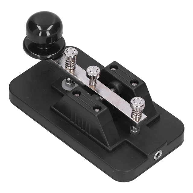 MORSE CODE STRAIGHT Morse Code Key Telegraph Tapper Manual Cw Practice ...