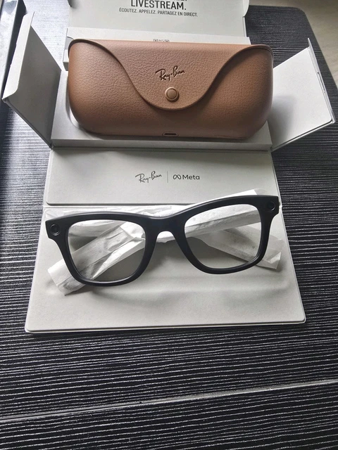 RAY-BAN META WAYFARER Transition Lenses £359.21 - PicClick UK