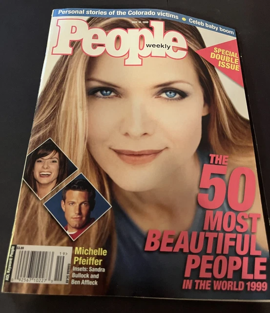 1999 50 MOST Beautiful People Michelle Pfeiffer, Ben Affleck, JLo ...