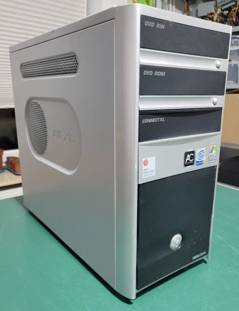 WINXP RETRO GAMING PC - Medion MD8080 - Pentium 4 - 3Ghz - 2GB Ram ...