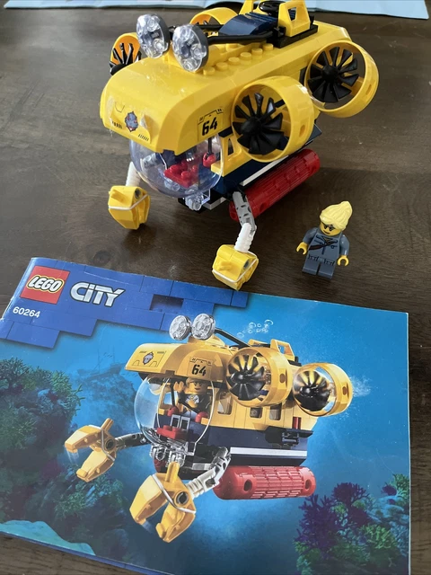 LEGO CITY MEERESFORSCHUNGS-U-BOOT - 60264 Submarine Unterwasserwelt EUR ...