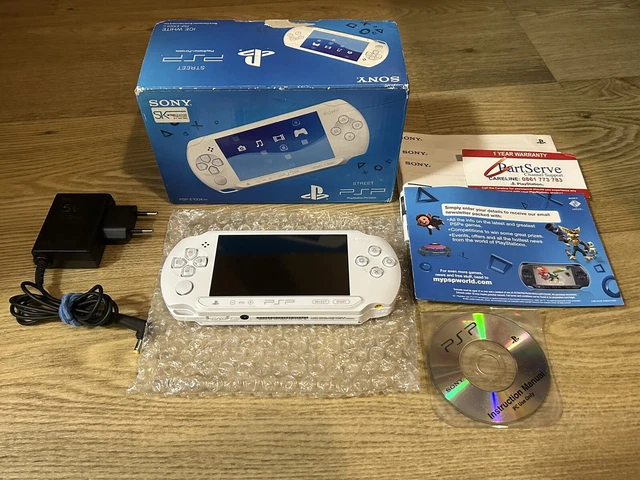 SONY PLAYSTATION PORTABLE PSP STREET Console E1000 E1004 Ice White - BOXED MINT £129.99 ...