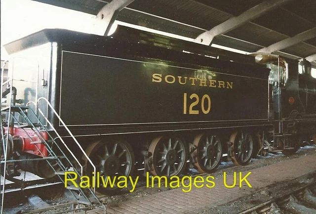 RAILWAY PHOTO - LSWR Drummond tender 4000 gll water 5 tons coal in LSWR ...
