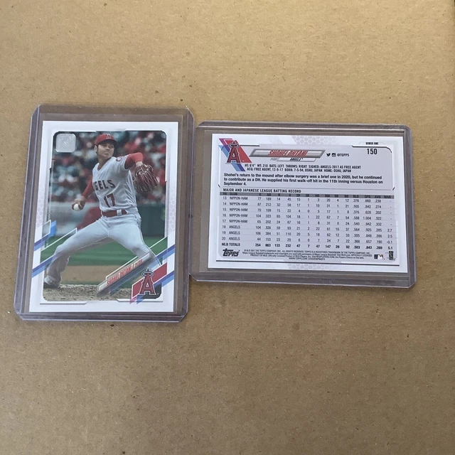 #150 SHOHEI OHTANI - Los Angeles Angels - 2021 Topps Baseball A-52 EUR ...