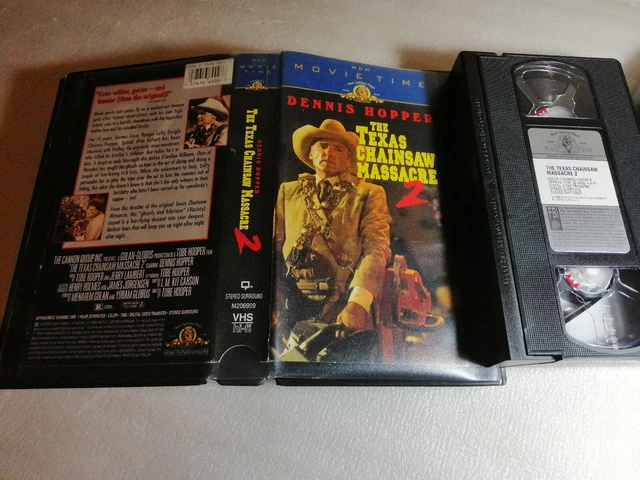 THE TEXAS CHAINSAW MASSACRE 2 (1986) - RARE MGM US Import Original VHS ...