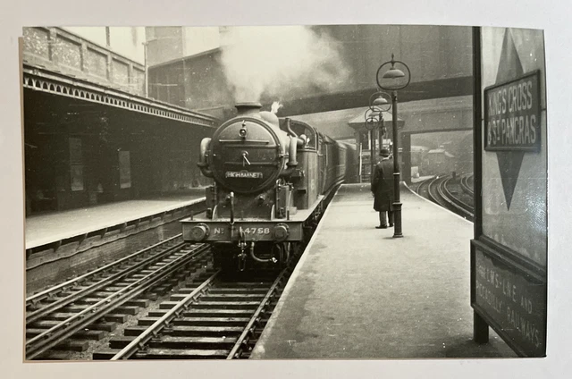 LNER RAILWAY LOCOMOTIVE PHOTOGRAPH 4758 St Pancras C892 £2.99 - PicClick UK