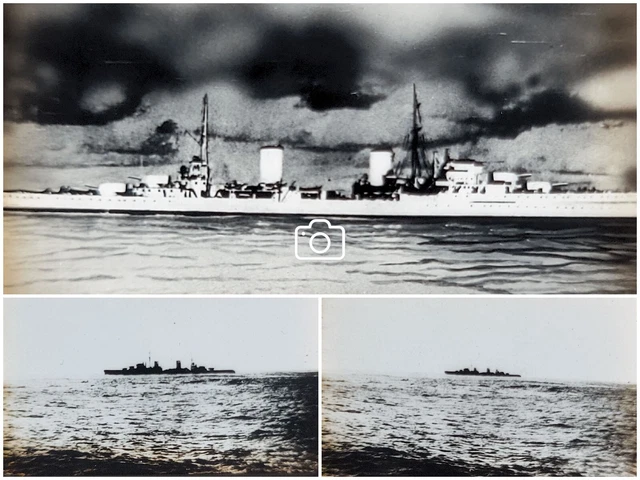 HMAS HOBART D63 Battleship Royal Australian Navy WWII 3 Slides US ... HMAS HOBART D63 Battleship Royal Australian Navy WWII 3 Slides US ...