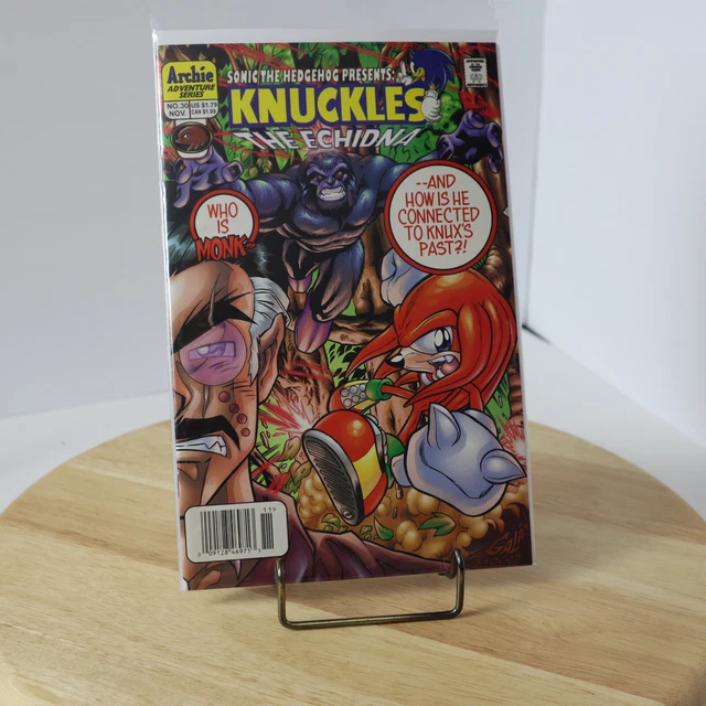 KNUCKLES THE ECHIDNA Issue 30 Archie Comics Forgotten Tribe Bagged and ...