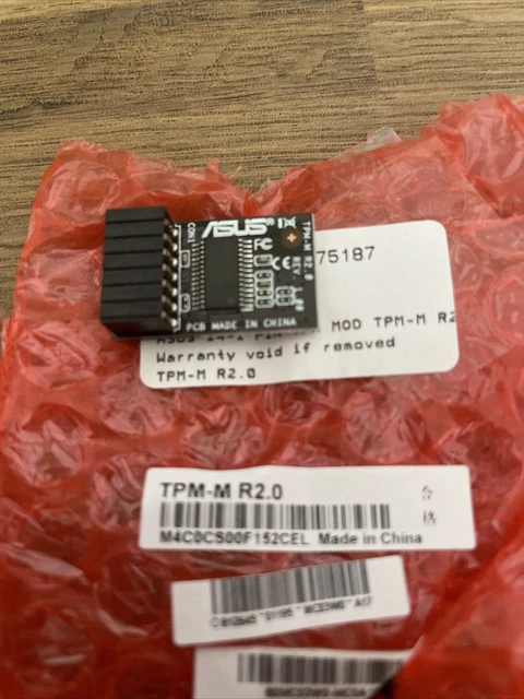ASUS 14-1 PIN TPM Trusted Platform Module TPM-M R2.0 (14Pin) In Hand 2 ...