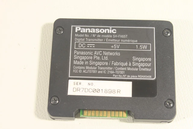 PANASONIC SH-FX 65T, digital transmitter. (ref G 339) $3.00 - PicClick CA