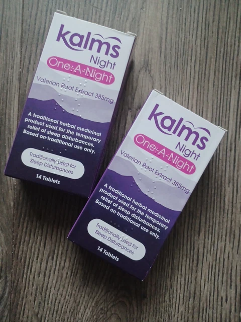 2X KALMS ONE a Night Sleeping Tablets Herbal Sleep Aid 14 Tablets In ...