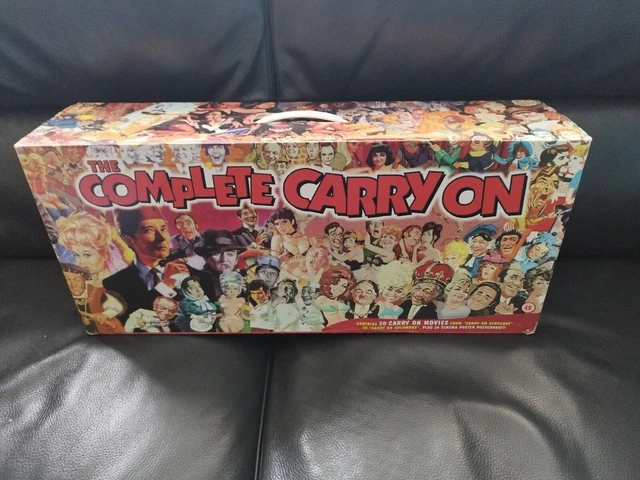 THE COMPLETE CARRY On Film VHS Box Set £30.00 - PicClick UK