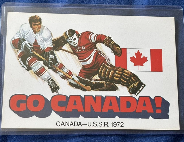 1972 TEAM CANADA VS USSR GO CANADA! POSTCARD $3.00 - PicClick CA