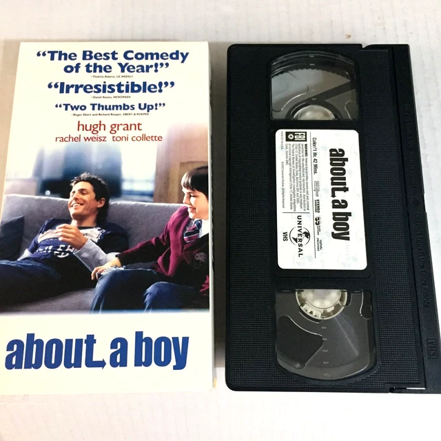 ABOUT A BOY Hugh Grant VHS tape Ships Same Day With Tracking £8.75 ...