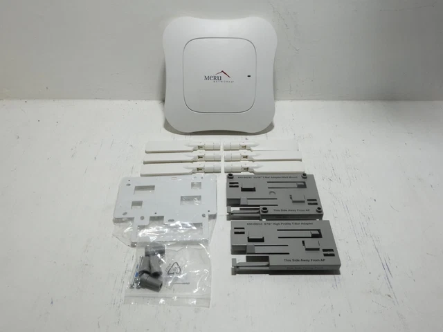 MERU NETWORKS WIRELESS Access Point Model AP832e (Fortinet) POE Gigabit ...