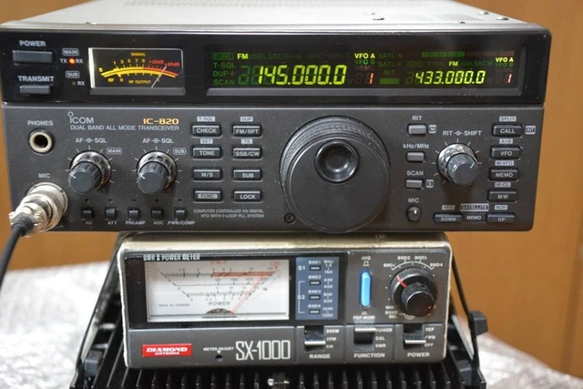 ICOM IC-820 144MHZ/430MHZ ALL MODE Transceiver first come first served ...