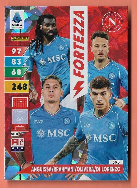 PANINI CALCIATORI ADRENALYN 2024-25 2025 CARD N.253 Logo Napoli EUR 1 ...