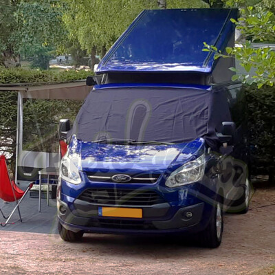 FORD TRANSIT CUSTOM windscreen tourneo Black Out Blind Cover Camper Van ...