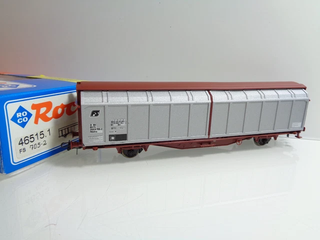 ROCO H0 46515.1 Schiebewandwagen Hbbillns der FS in OVP JD5481 EUR 34 ...