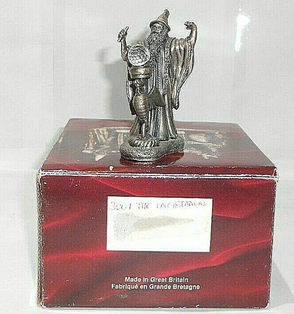 MYTH & MAGIC - INCANTATION - Tudor Mint - RARE WIZARD FIGURE - Box/ £9. ...
