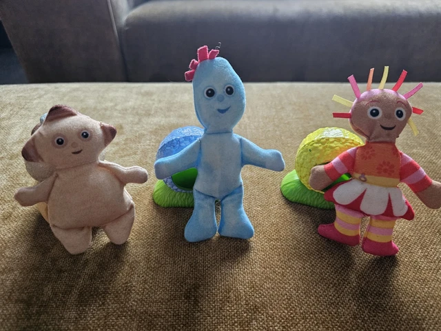 RARE VINTAGE IN The Night Garden Soft and Cozy Plush Toy Figures x 3 ...