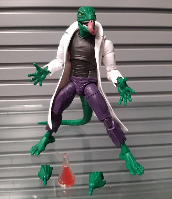 MARVEL LEGENDS SPIDER-MAN Retro Classic Series LIZARD 6" scale villain ...