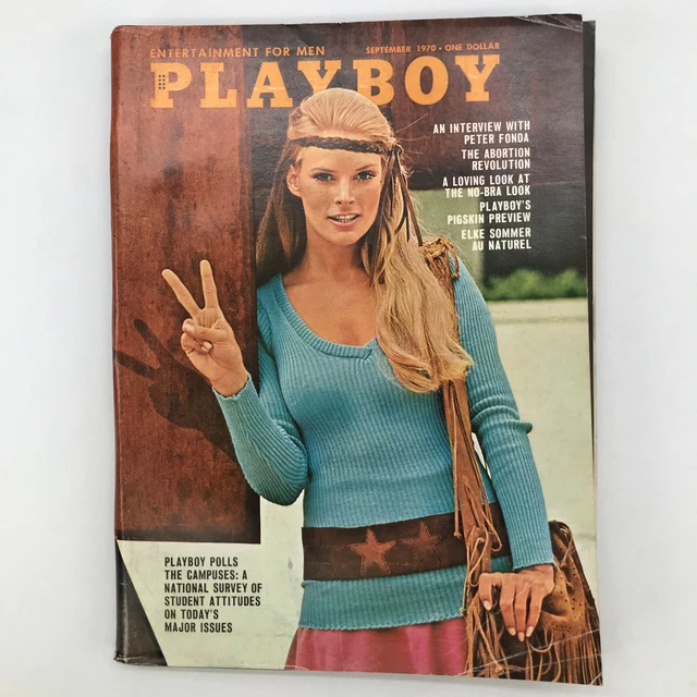 PLAYBOY MAGAZINE SEPTEMBER 1970 Playmate Debbie Ellison Birthday ...