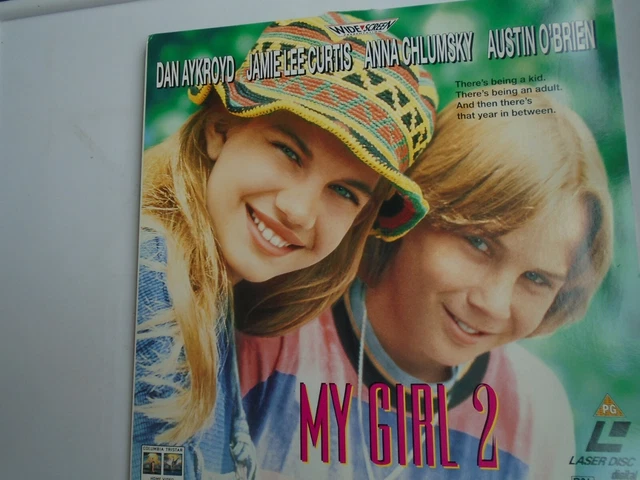 MY GIRL 2 LASERDISC widescreen PAL Dan Aykroyd Jamie Lee Curtis £7.75 - PicClick UK
