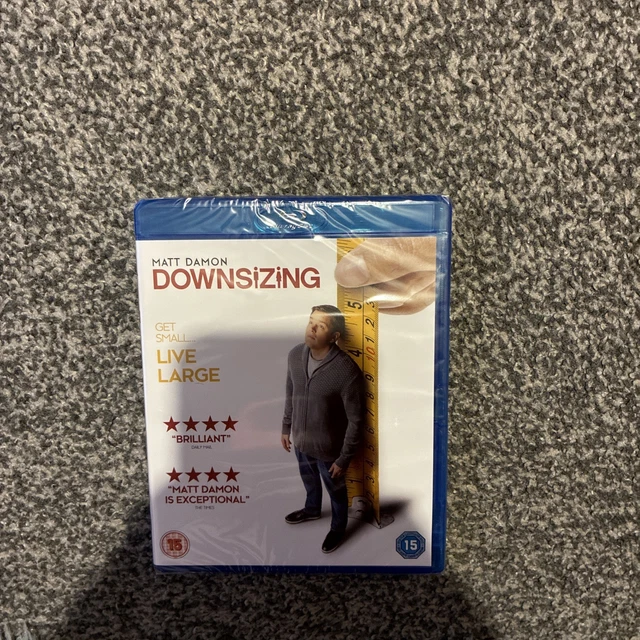 DOWNSIZING (BLU-RAY) (2018) Matt Damon Brand New Sealed £4.97 - PicClick UK