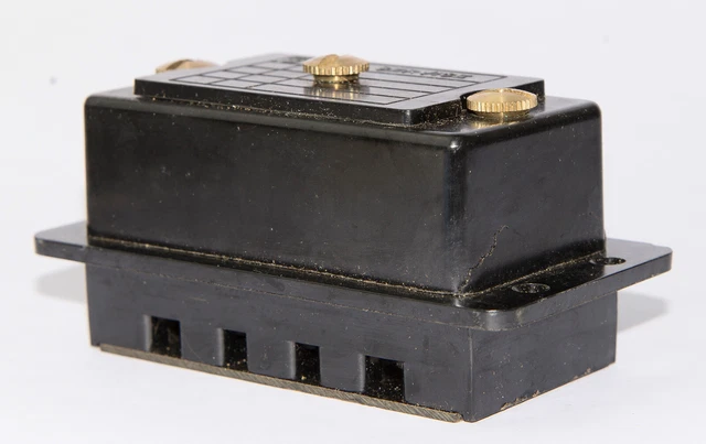 FUSE BOX TYPE C 5C/758 4 Way New Old Stock Bakelite RAF Vintage ...