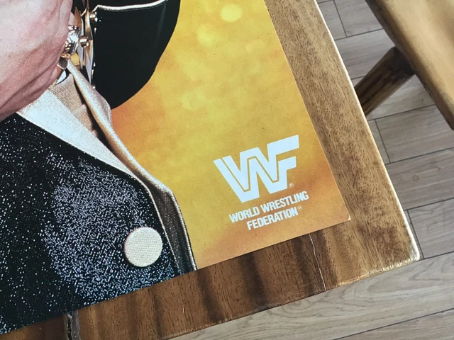 VINTAGE 1980'S WWF Ted Dibiase Double Sided Wrestling Magazine Pin Up ...