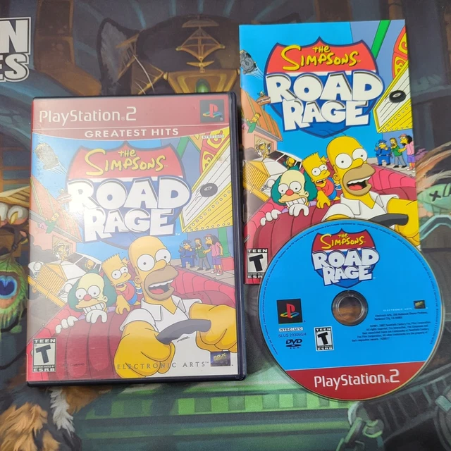 Simpsons Road Rage Sony Playstation 2 Ps2 2001 Cib Complet Grands
