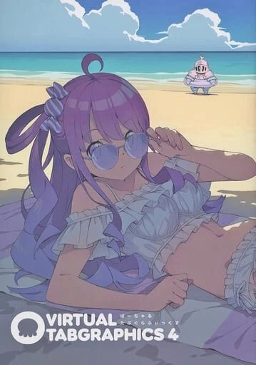 VIRTUAL TABGRAPHICS 4 :VTuber hololive Color Doujin Art book A4/40P C100 2022 £20.91 - PicClick UK