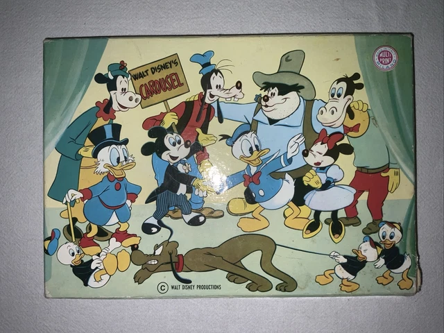 WALT DISNEY CAROUSEL Multi print Milano Tampons encreurs EUR 4,99 ...