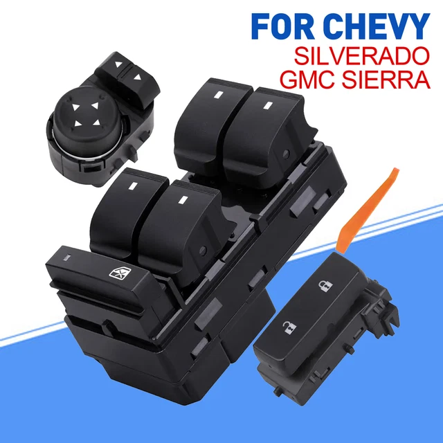FOR CHEVROLET SILVERADO GMC Sierra 3 x Switch Control Window Door Lock ...