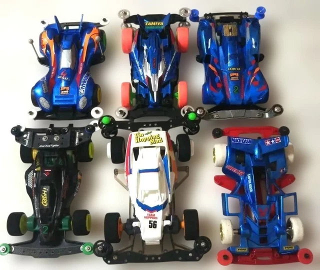 TAMIYA ⬛️ MINI 4WD ⬛️ 6 painted and assembled finished products ② £350. ...