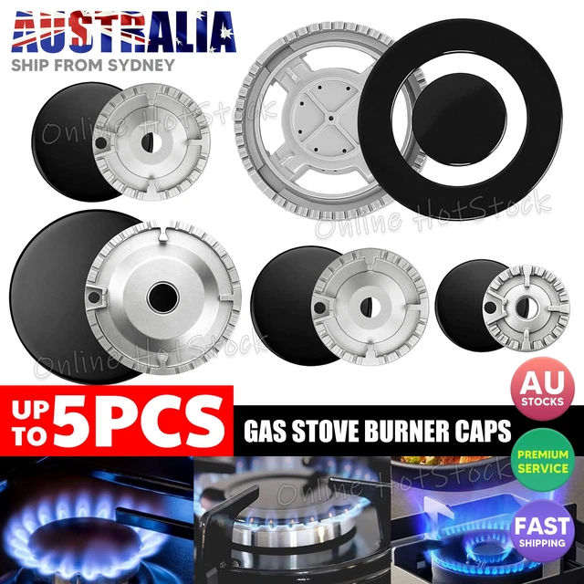 4/5PCS GAS BURNER Flame Cap Gas Stove Burner Caps Crown Flame Cap ...