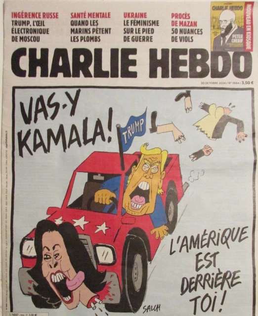 CHARLIE HEBDO N° 1720 Trump Plan Pour Gaza La Paix En 18 Trous EUR 6,10 ...