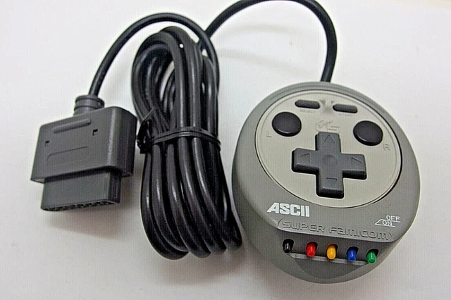 SUPER FAMICOM CONTROLLER TURBO official ASCII SNES Nintendo Japan £22. ...