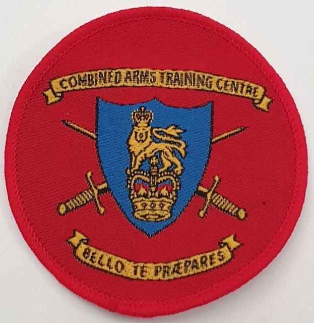 BRITISH ARMY COMBINED Arms Training Centre Cloth Patch Badge. £15.99 ...