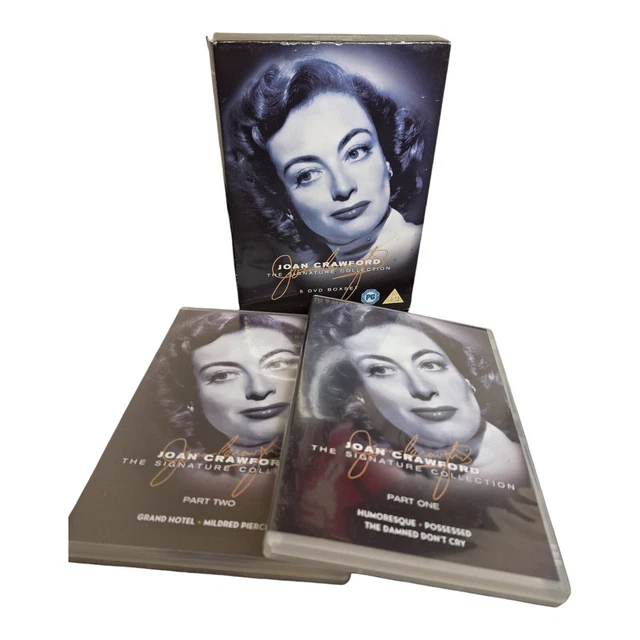 JOAN CRAWFORD SIGNATURE Collection DVD Box Set PAL UK Humoresque ...