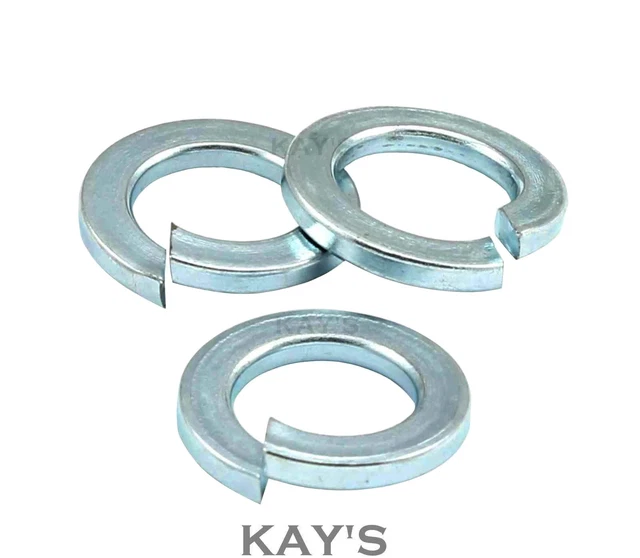 IMPERIAL SPRING WASHERS Rectangular Bsf Bsw Bsc 1/4 5/16 3/8 7/16 1/2 5/8" Bzp £2.72 - PicClick UK