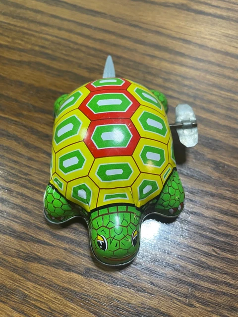 VINTAGE TIN WIND-UP TURTLE - Japan - WORKS PERFECTLY! 1960s $0.99 ...
