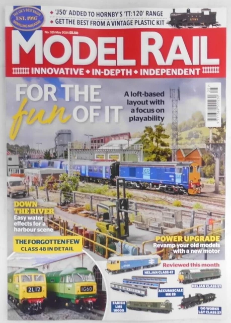 MODEL RAIL MAGAZINE May 2024 A loft-based layout with a focus on ...