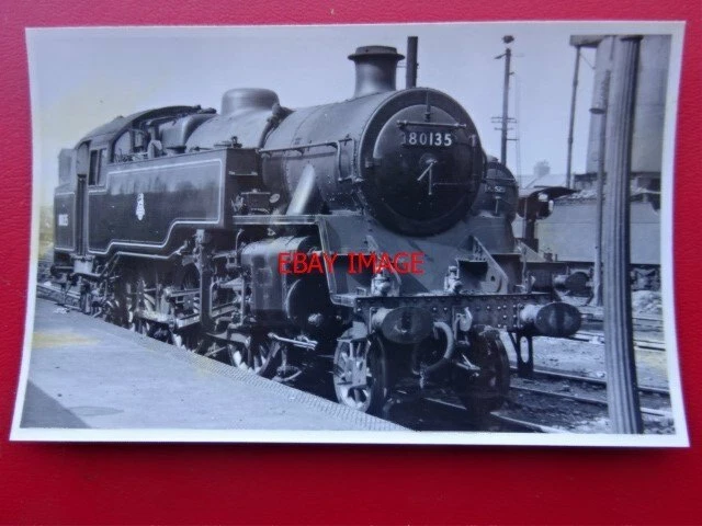 PHOTO BR Standard Class 4 Tank Class Loco No 80135 £3.50 - PicClick UK