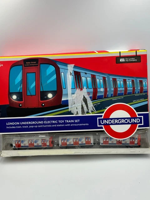 LONDON UNDERGROUND S Stock Electric Train Set - TfL Official Licensed ...